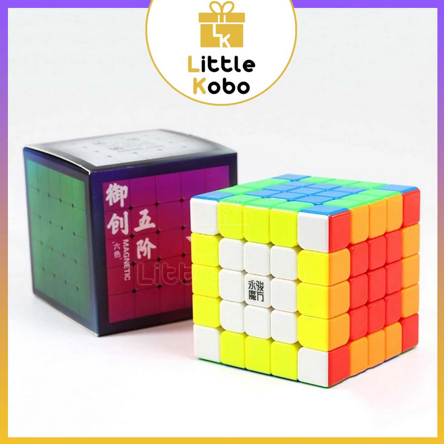 Rubik 5x5 YJ YuChuang 5x5 V2 M Stickerless Rubik's Cube 5x5x5 Children ...