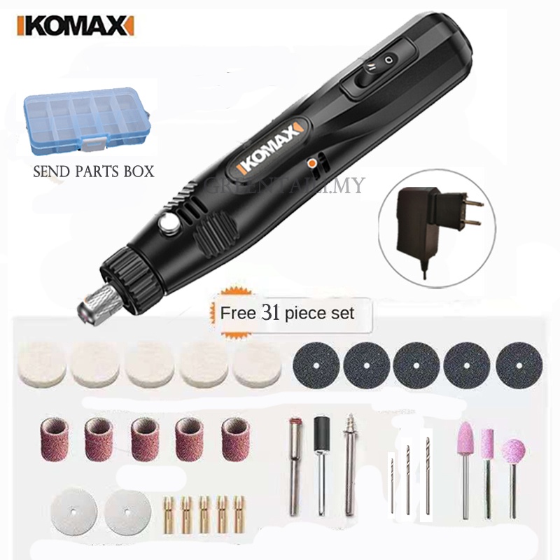 Komax Mini Electric Grinder tool for Milling Polishing Drilling Cutting ...