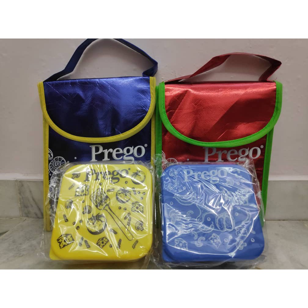 Limited Edition Prego Cooler Bag (Red/Blue) | Shopee Malaysia