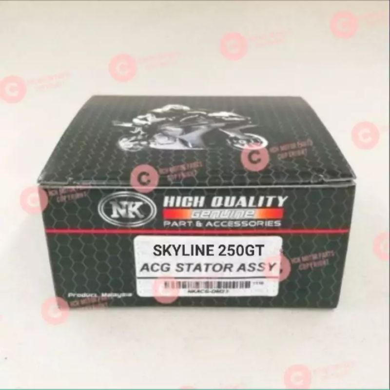 ACG STATOR COIL ASSY - DEMAK - SKYLINE 250 GT (DC) (NK) | Shopee Malaysia