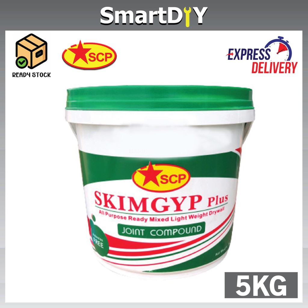 5kgs SCP SKIMGYP PLUS JOINT COMPOUND ALL PURPOSE READY MIXED LIGHT ...