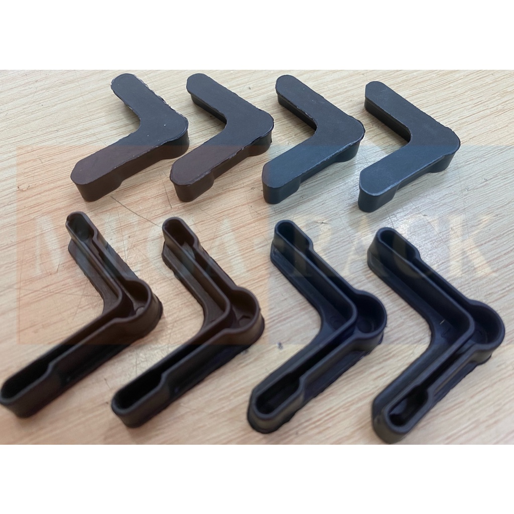 2IN1 PVC Rubber Base For Bolttless Rack Based To Prevent | Shopee Malaysia