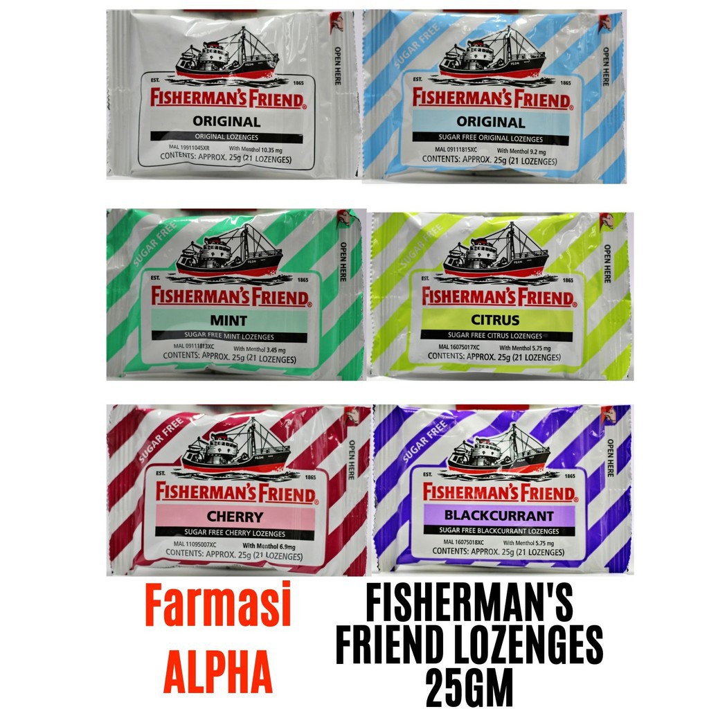 Fisherman's Sugarfree Candy 25g | Shopee Malaysia