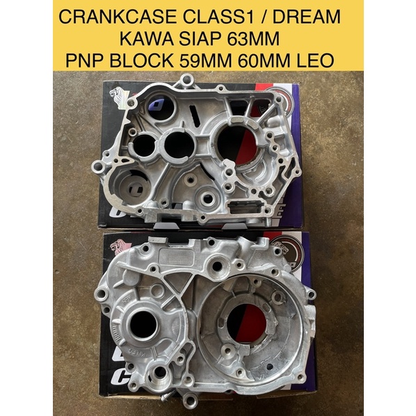LEO Crankcase Casing Custom Bore (63mm) For 58mm/59mm/60mm Block LEO ...