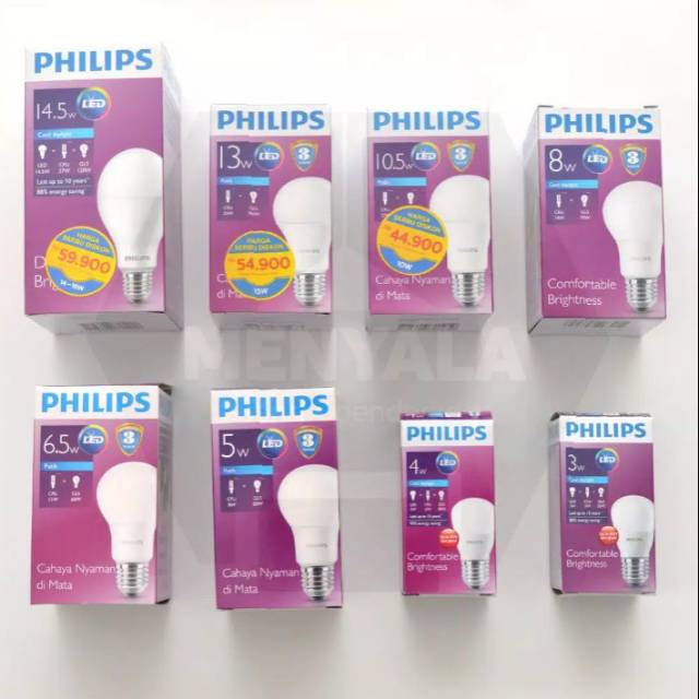 Philips Led Mycare Led Bulb Lamp 3 Watt ~ 14,5 Watt | Shopee Malaysia