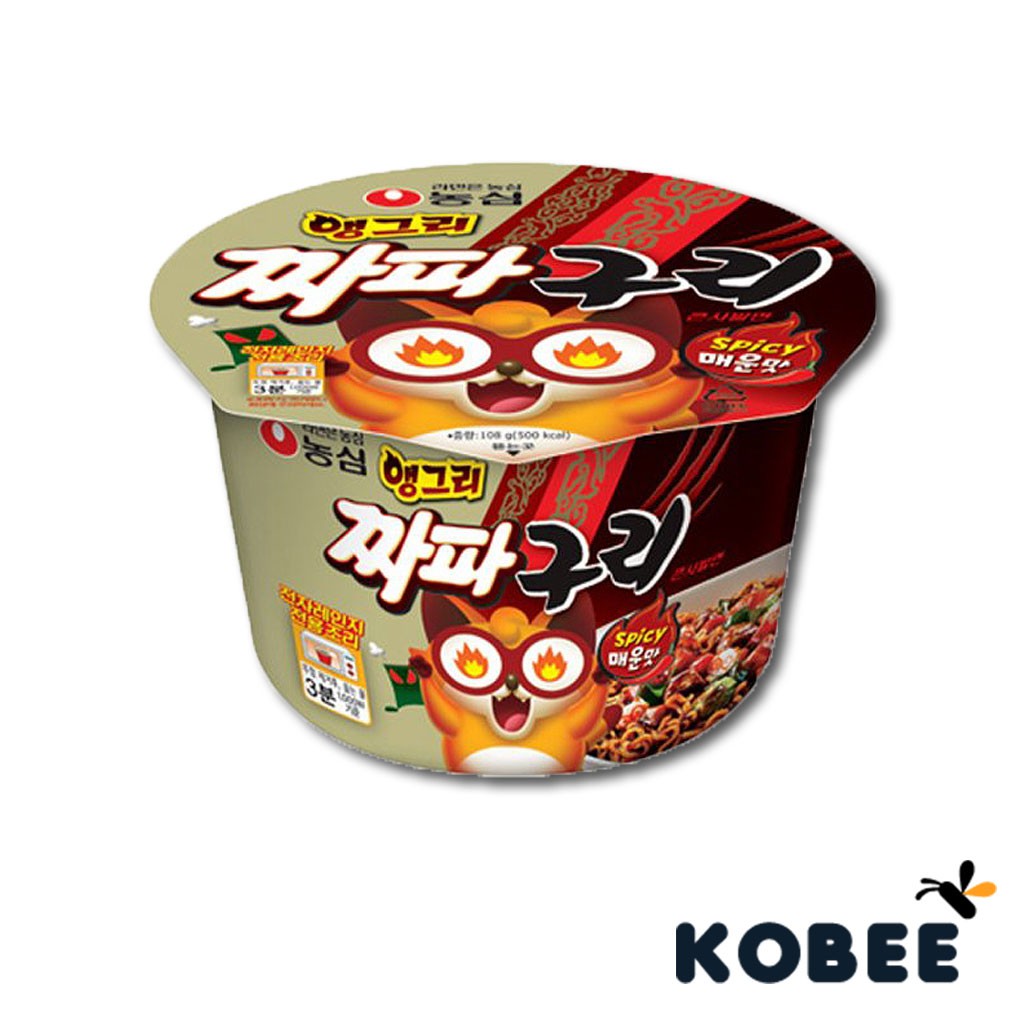 NongShim Angry Chapaguri Korean Cup Noodle (108g) | Shopee Malaysia