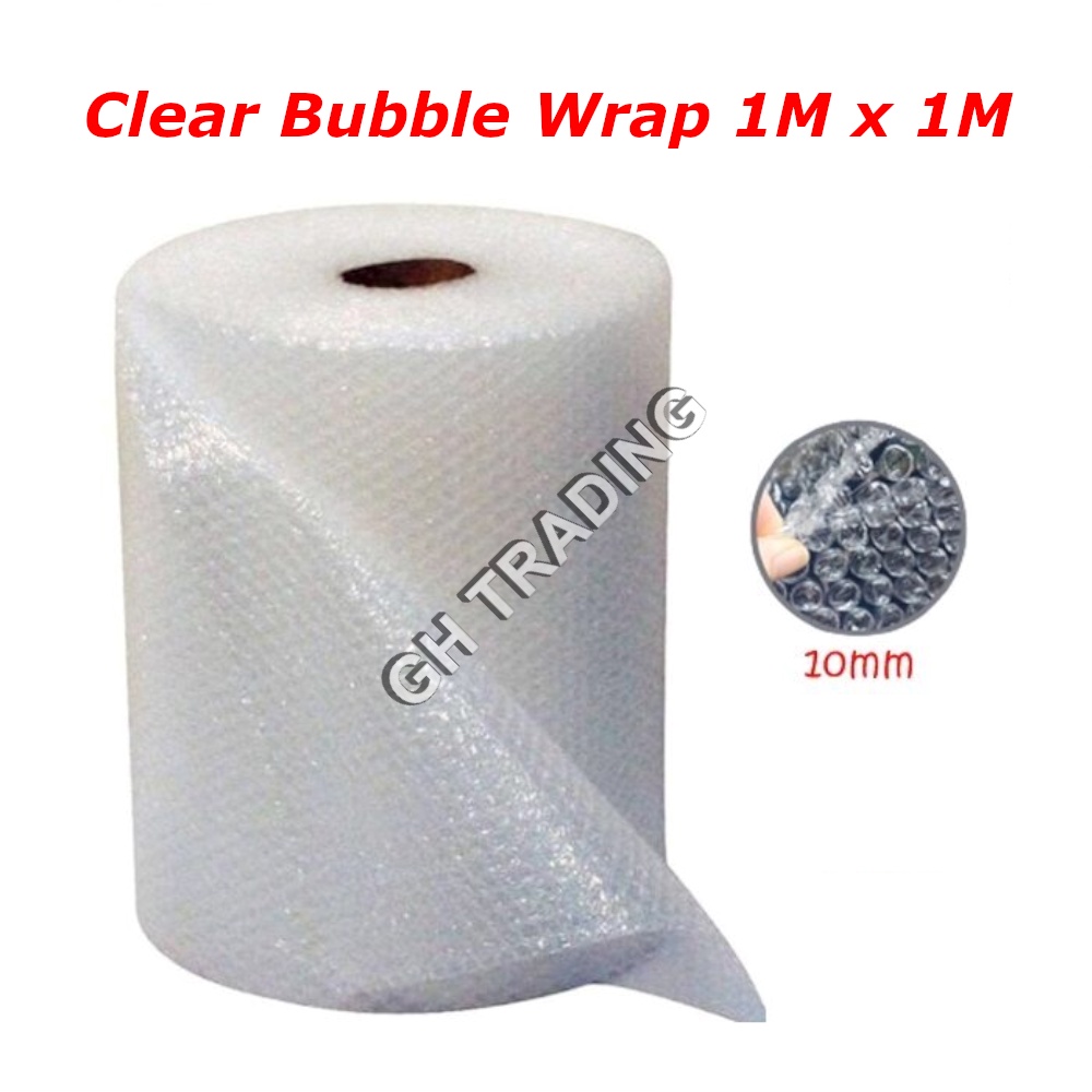 Bubble Wrap Single Layer 100m L x 1m W | Shopee Malaysia
