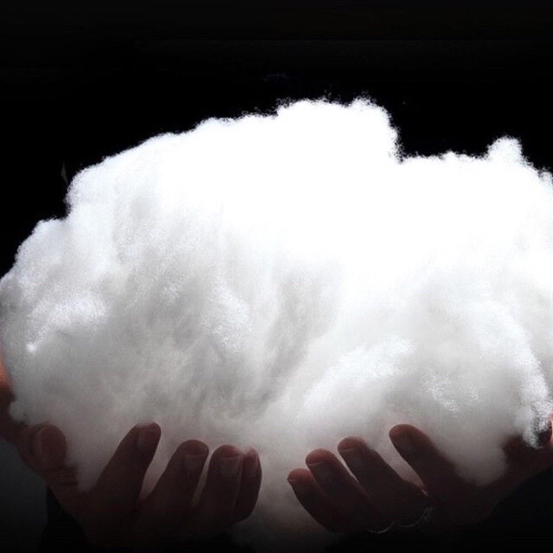 100g/1kg Kapas Fiber Refill Sintetik Polyester Bantal Isi Soft toy ...