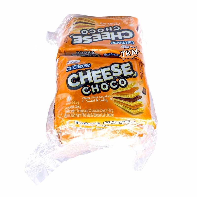 [TKM] Mayora Cal Cheese (CHEESE CHOCO) 10pcs x 48g | Shopee Malaysia