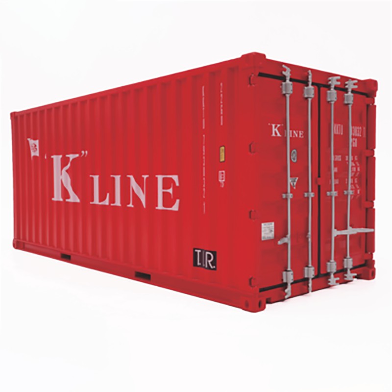 Diecast Truck Model 1/20 Scale Accessories Container Box Model Toy Die ...