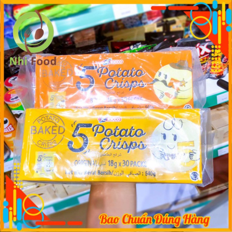 Potato Crisps Box Of 30 Packs With 2 Flavors, Box Of 30 Packs, Right ...