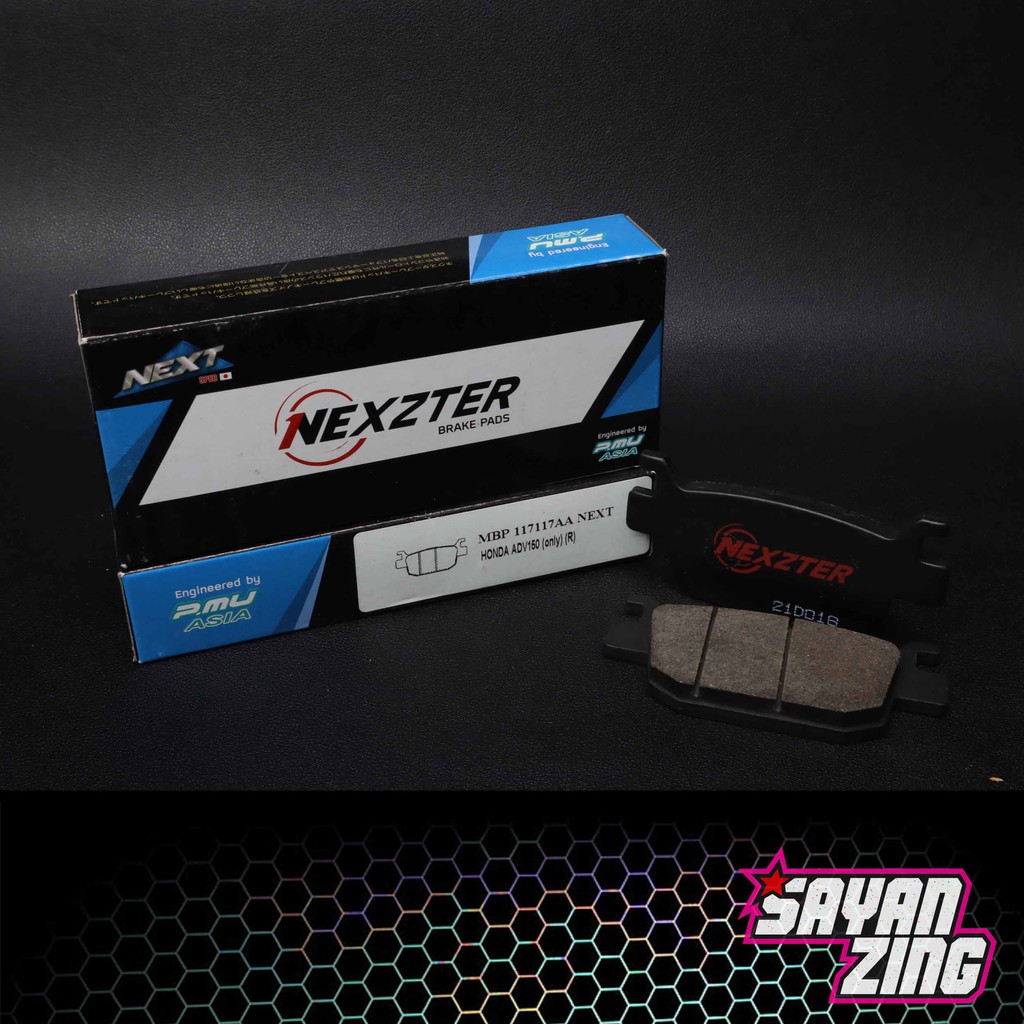 Nexzter High Quality Brakepad for XMAX NMAX NVX ADV PCX SYM JETX ...