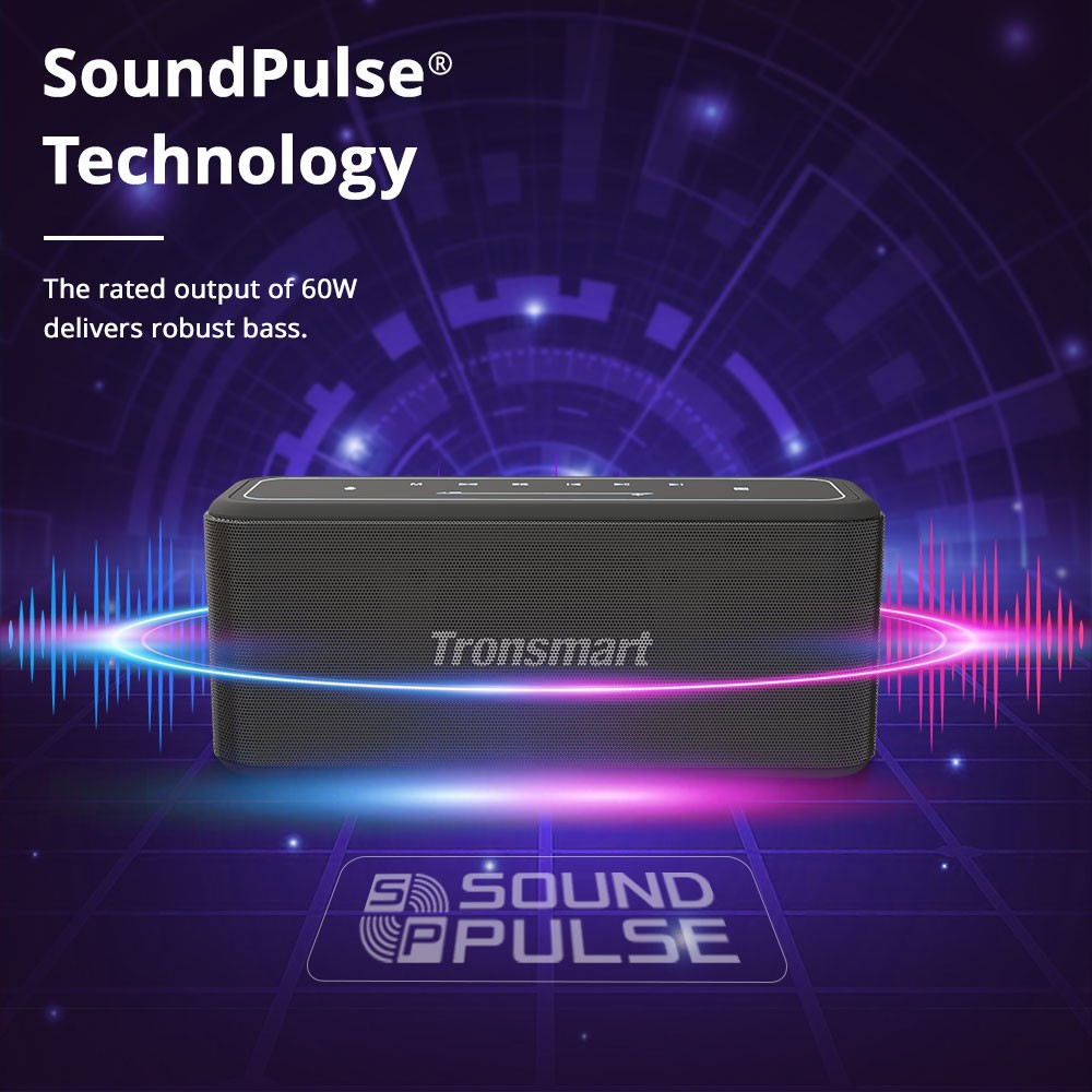 Tronsmart Element Mega Pro 60W Bluetooth 5.0 Speaker SoundPulse IPX5 ...