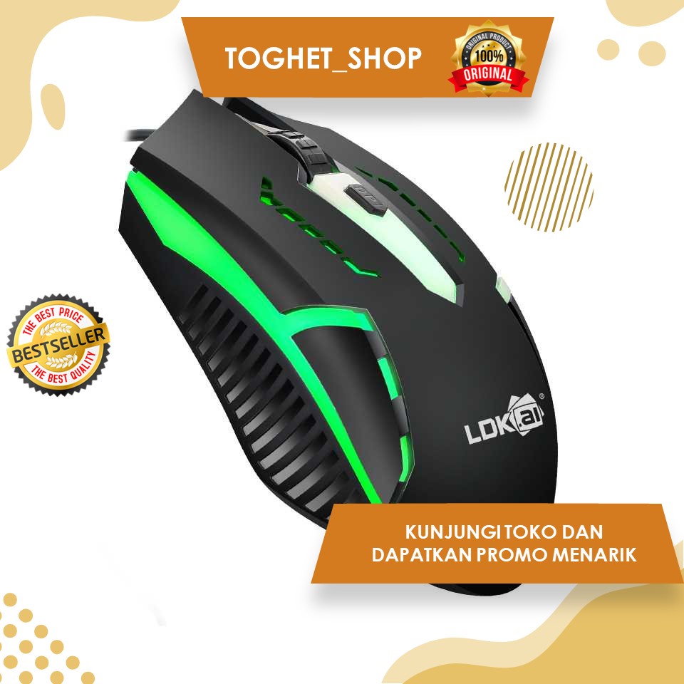 Gaming Mouse Gamer Mouse Gamer Mouse Equipped With RGB LED And 1200dp ...