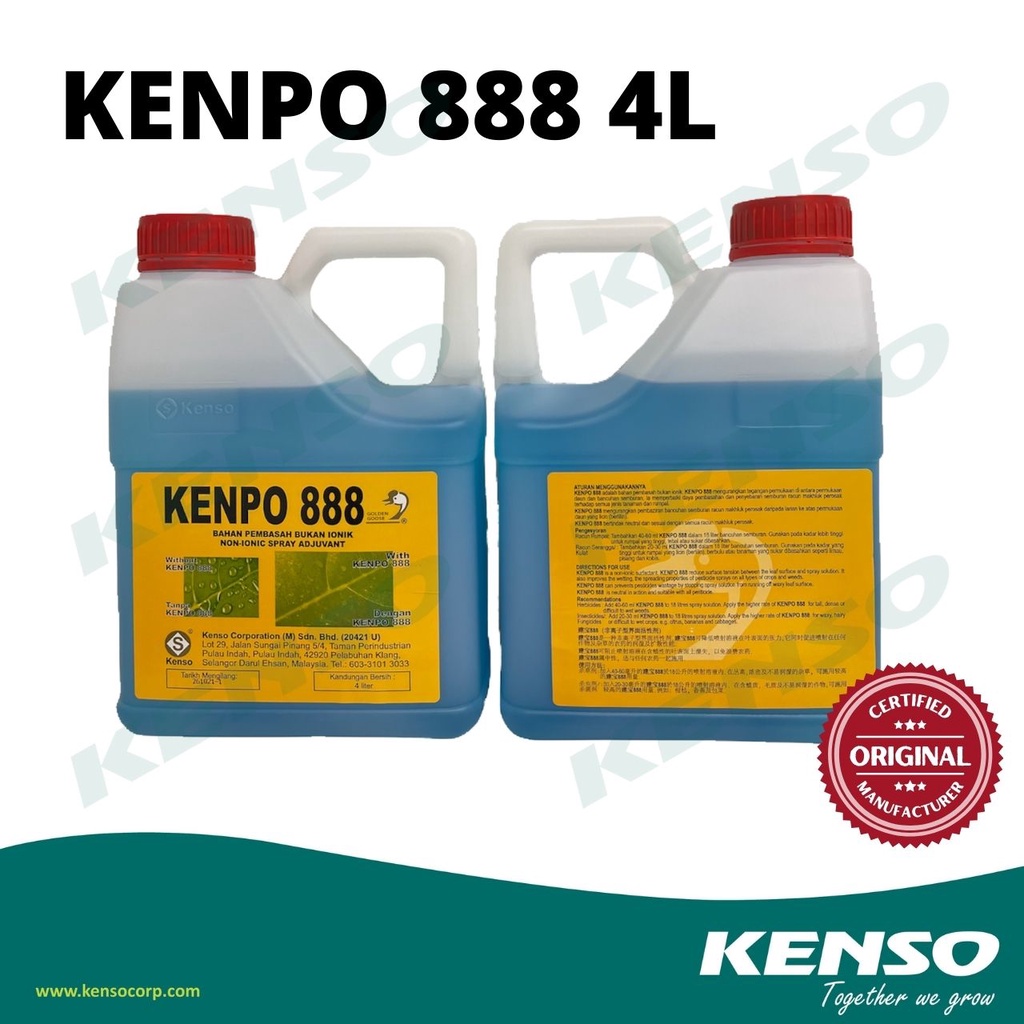 KENPO 888 4L ( Effective Penetrant | Surfactant | Adjuvant | Wetting ...