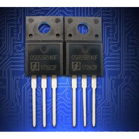 ((2 Pcs) OSG55R140F Switching Power Commonly Used MOS Field Effect Tube ...