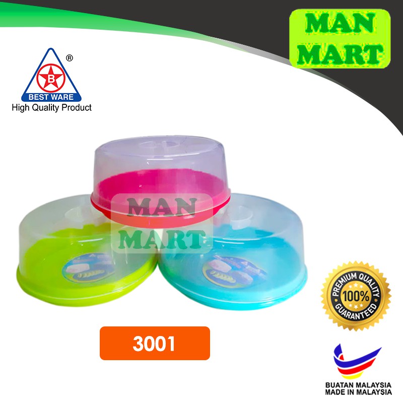 BEST WARE 3001 Food Serving Tray with Cover / Multi-Purpose Tray with ...