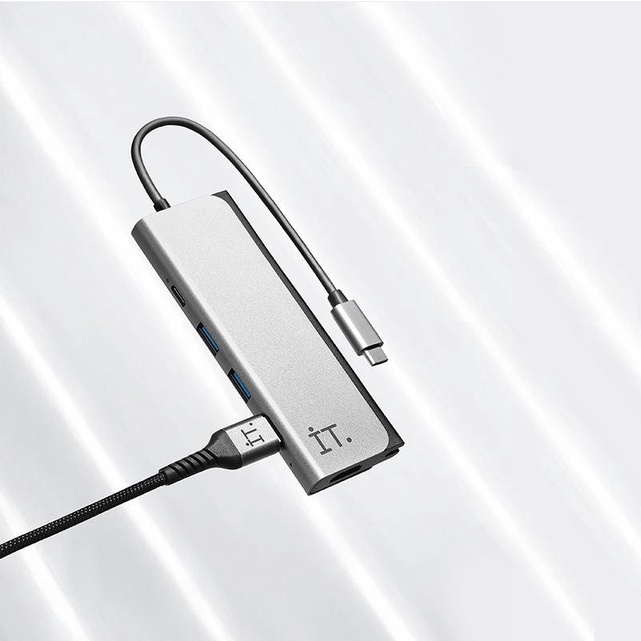 IT Multi Port 5 in 1 USB C Hub | Shopee Malaysia