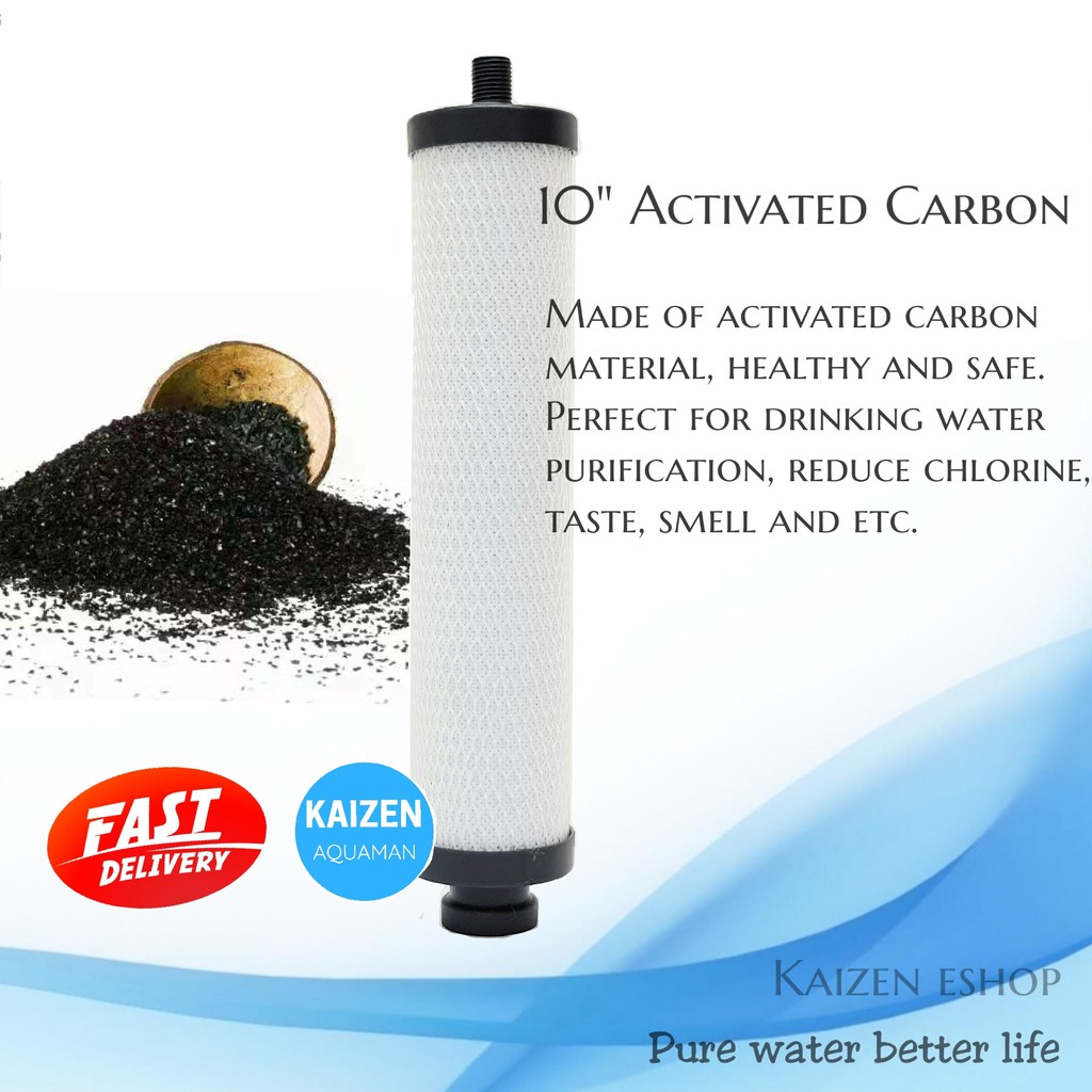 10" CTC Carbon Block Water Filter Cartridge | Shopee Malaysia