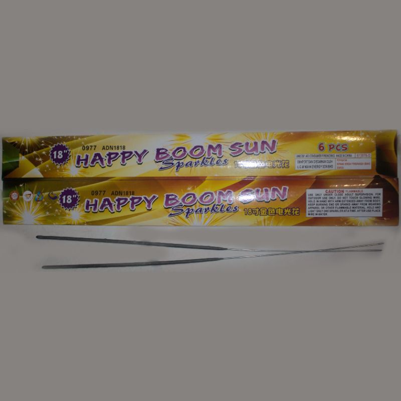 (1x 6 batang)Happy Boom Sun Sparkles | Shopee Malaysia