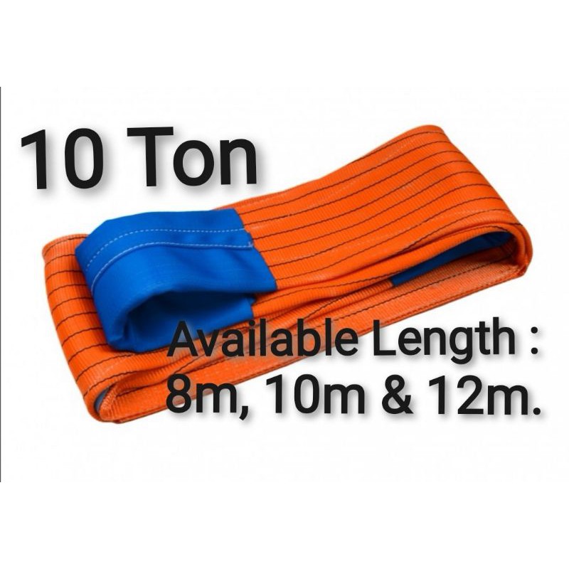 10 Ton Armstrong 2 Ply Polyester Webbing Sling | Shopee Malaysia