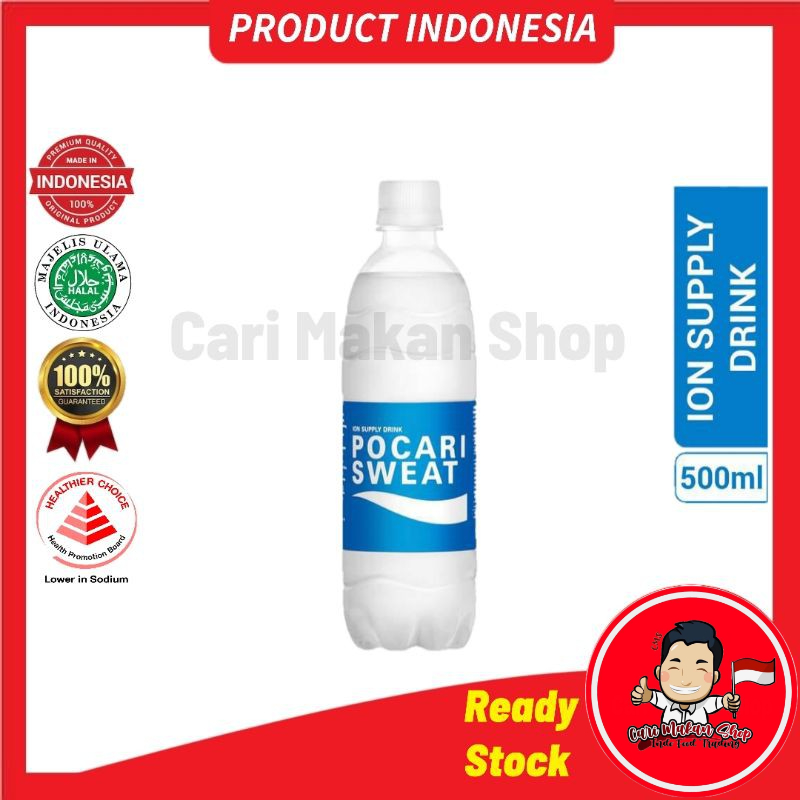Otsuka Pocari Sweat Botol 500ml Product Indonesia 🇮🇩 Minuman Isotonik ...