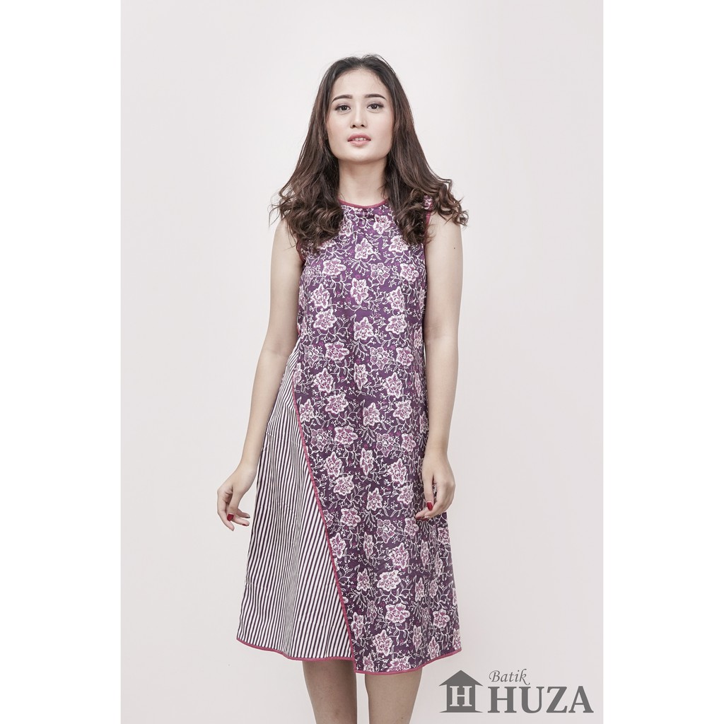 Batik Huza Dress Yukensi Syila | Shopee Malaysia