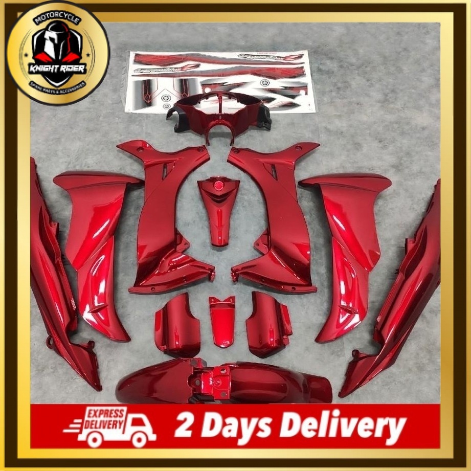 HLD COVER SET LAGENDA 110Z / SRL110 Z SIAP STICKER RED BLUE BLACK ...