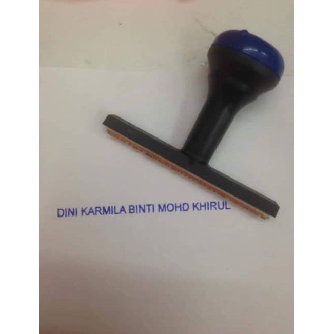 COP NAMA Kanak-Kanak Murah - Rubber Stamp Nama Sekolah Cepat Siap ...