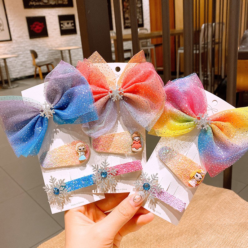 AIDA Elsa Princess Frozen Hair Pin Hair Clip BB Clip Bangs Cute ...