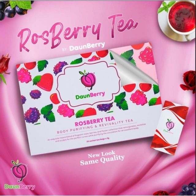 Teh Daun Berry/ Daun Berry Detox Tea/ Daunberry viral (Readystock ...