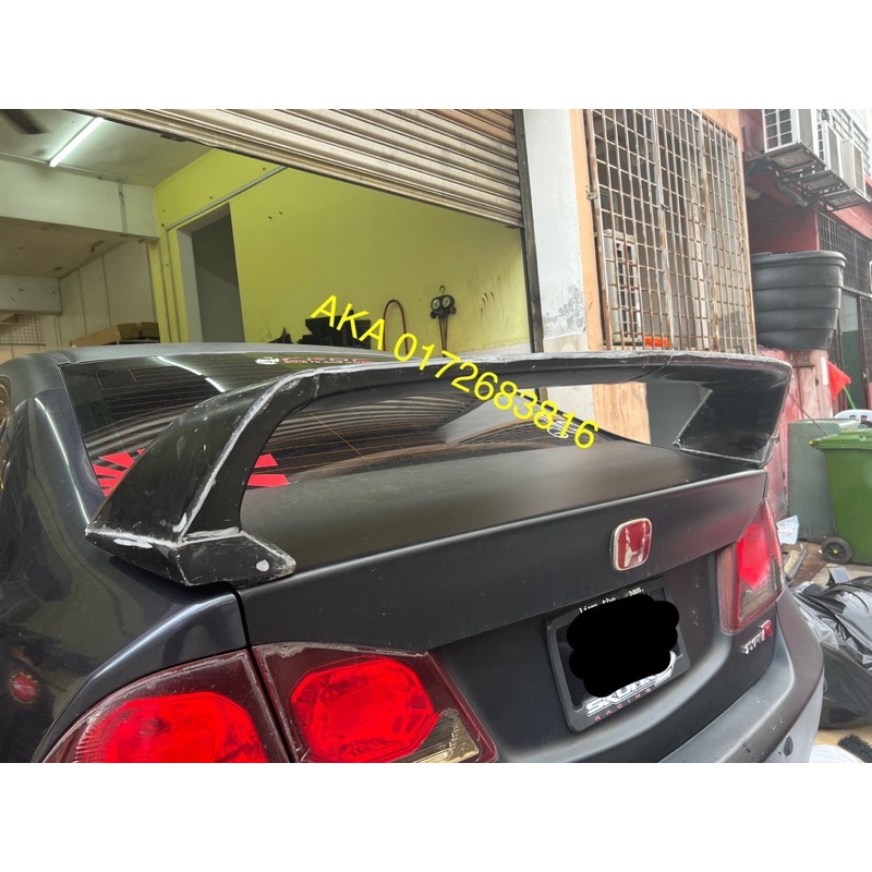 Honda Civic Fd 2006 2010 Spoiler Type R No Paint | Shopee Malaysia