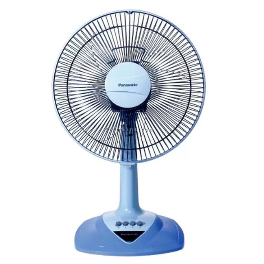 Panasonic 300mm (12 inch) 3-Speed On/Off Table Fan F-MN304 (Aqua Blue / Grape Purple / Meadow ...