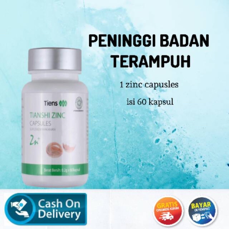 Zinc CAPSULES TIENS ORIGINAL Enhancement Supplement | World's Best ...