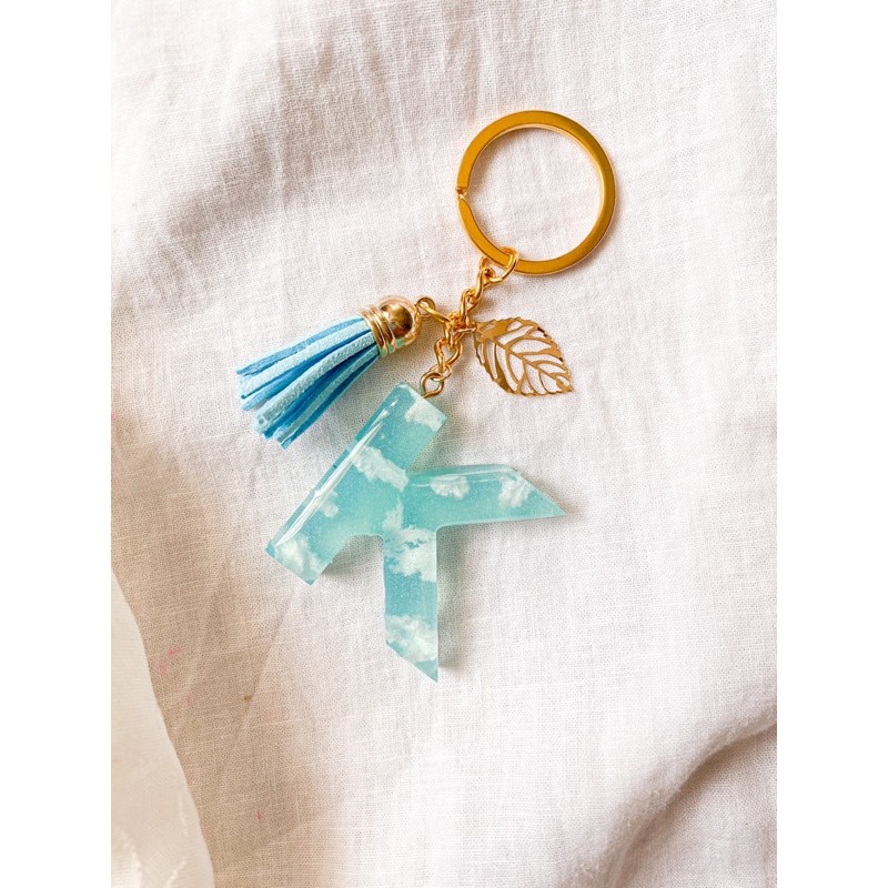 Alphabet Resin Keychain / Rantai Kunci Huruf nombor | Shopee Malaysia