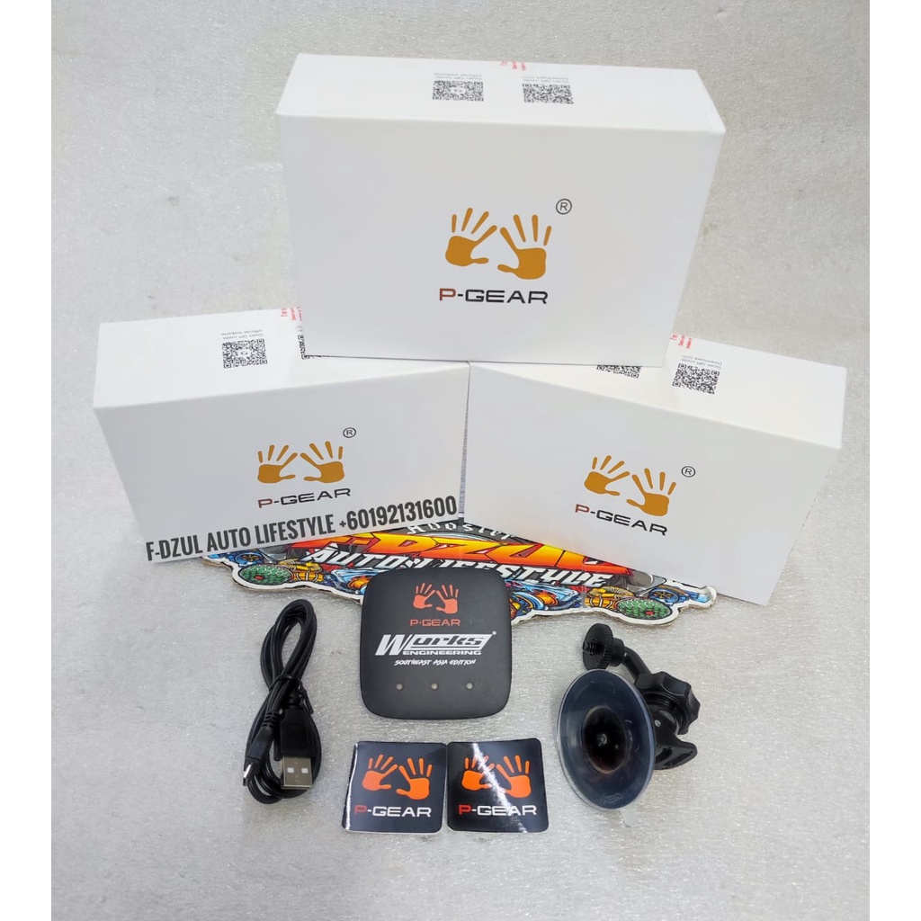 P-Gear Works Engineering GPS Lap Timer & Chronometer (P520) | Shopee ...