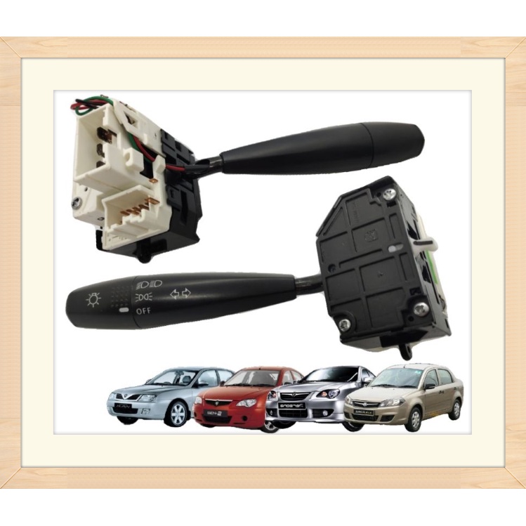 TURN LEVER SWITCH (HEADLAMP) BLM/GEN-2/PERSONA DELLOYD 15PIN BASE WHITE ...