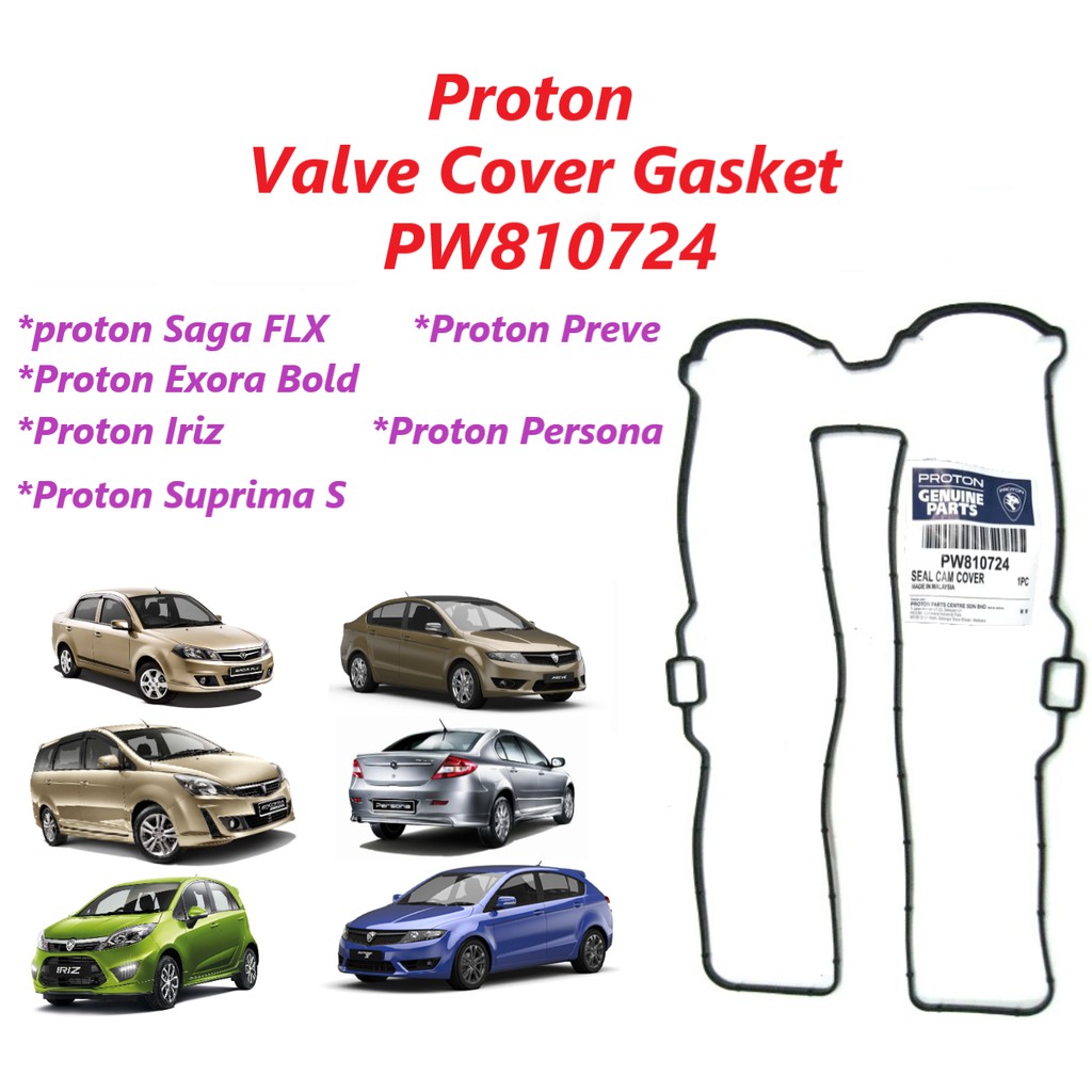 Genuine Proton Valve Cover Gasket PW810724-Proton BLM FLX /Persona ...