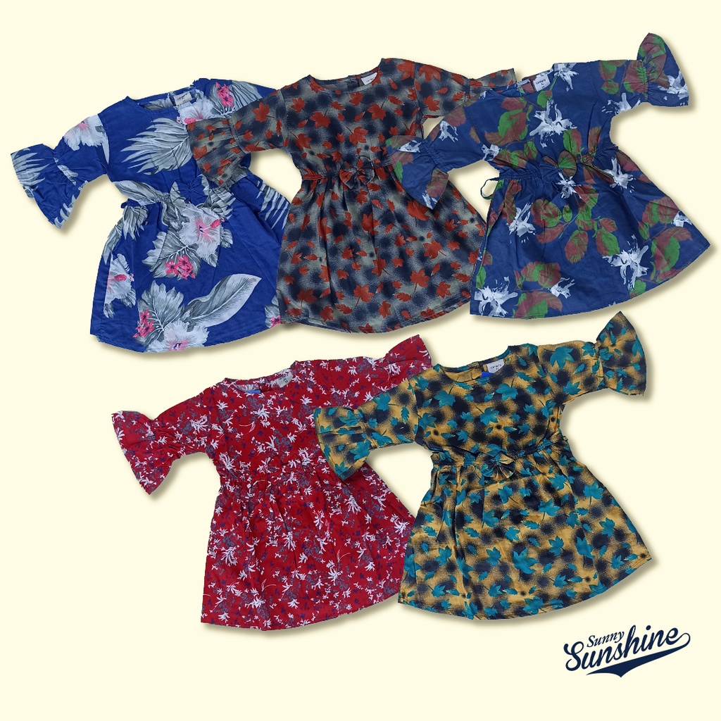 🔥[READY STOCK]🔥 Dress Floral Budak Perempuan , Girl Floral Dress ...