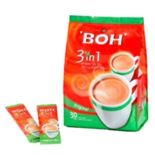BOH 3 in 1 Instant Tea Mix - Original (30's) EXP - OCT 2026 | Shopee ...