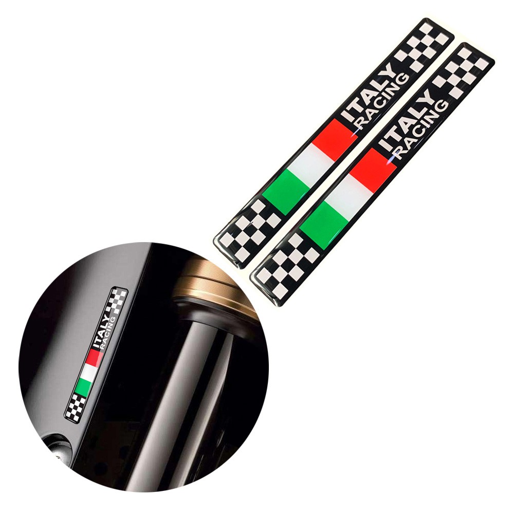 3D Motorcycle Decal Italy Stickers Replace Logo Sticker Case for ...