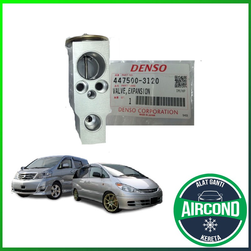 Toyota Camry ACV40 2003 - 2006 / Toyota Estima ACR50 2005 ALPHARD VELLFIRE - Air Cond Expansion ...