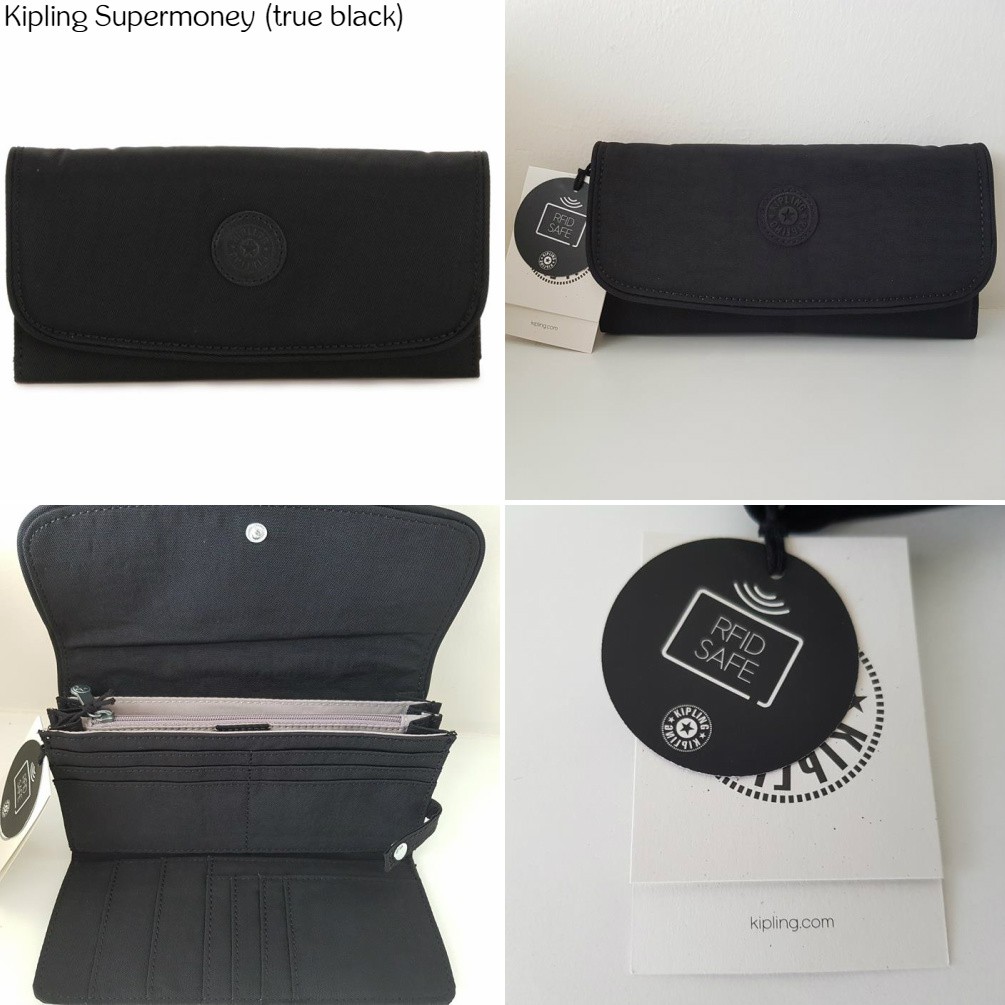 Authentic NWT Kipling Supermoney Long Large Wallet Purse | Shopee Malaysia