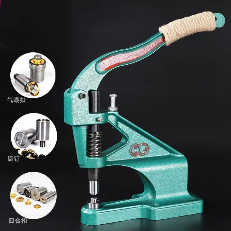 Eyelet Hand Press Machine, Mesin Butang Ketip, Snap Machine Button ...