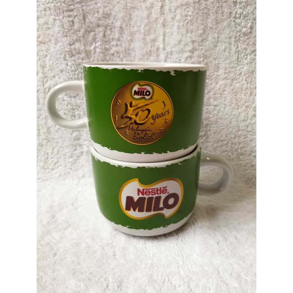Milo Ceramic Mug @ 50 Years Malaysia Boleh (Vintage Collectible Item ...