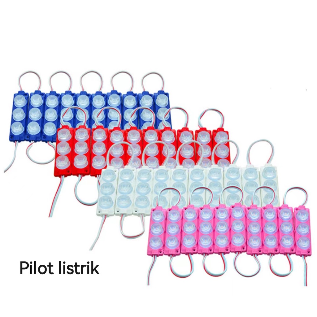 MATA Led Light Module 3 Eyes SMD DC 12Volt and 24 Volt waterproof 3 ...