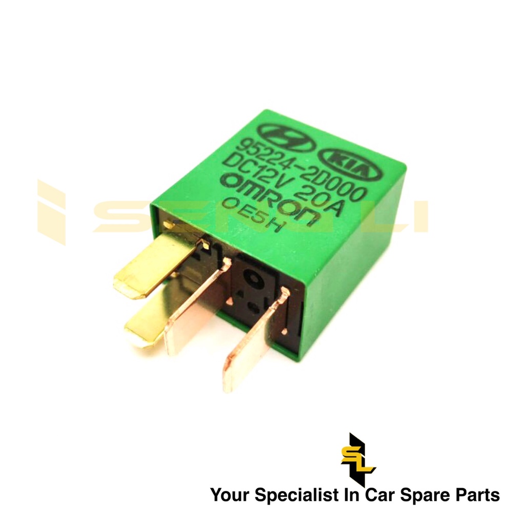 HYUNDAI FORTE ORIGINAL GENUINE 4PIN / 4 PIN RELAY/ AIRCOND RELAY-95224 ...