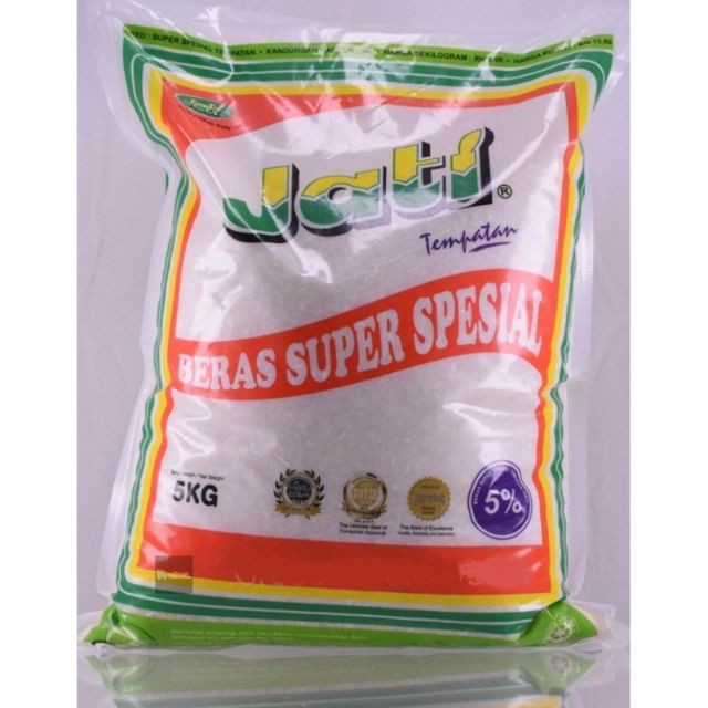 Beras Jati super tempatan 5kg | Shopee Malaysia