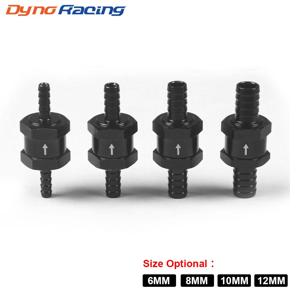 One Way 6/8/10/12mm Valves Aluminium Alloy Fuel Non Return Check Valve ...