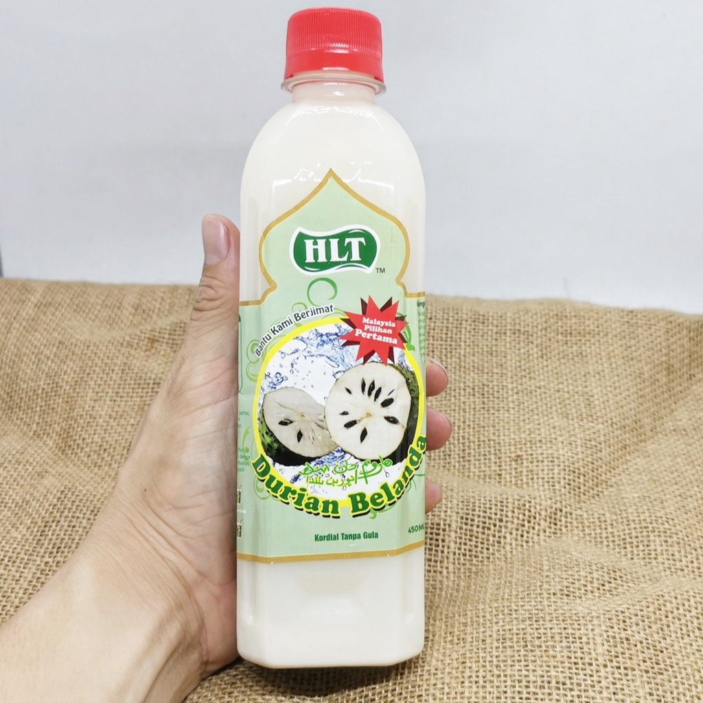HLT SYRUP WANGI DURIAN BELANDA (450ML) SOURSOP FOOD FLAVOUR / SIRAP ...
